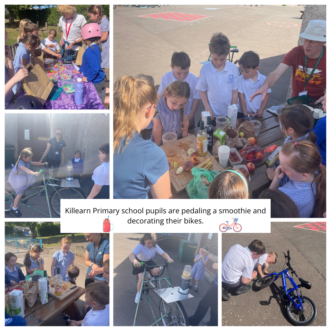 Active pedal powered fun at Killearn Primary School! – Killearn Active ...